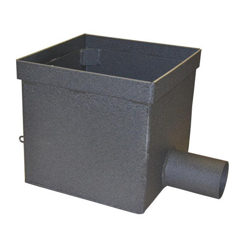 14" Steel Catch Basin with 4" Stub | Agri Drain