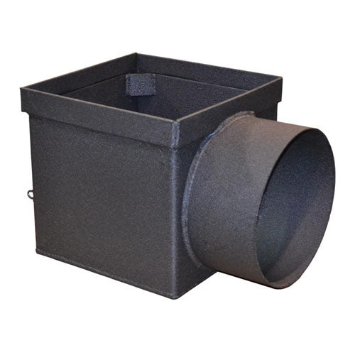14" Steel Catch Basin with 12" Stub | Agri Drain