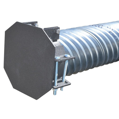 8" Steel Hinged Heavy Duty Flap Gate | Agri Drain
