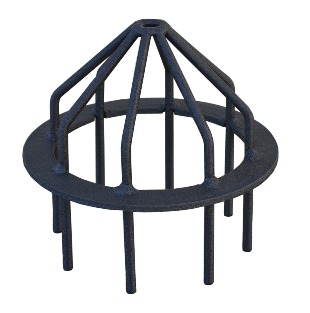 6" Heavy Duty Black Bar Guard | Agri Drain