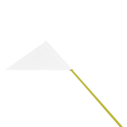 White Intake Marker Flags (25-Pack) | Agri Drain